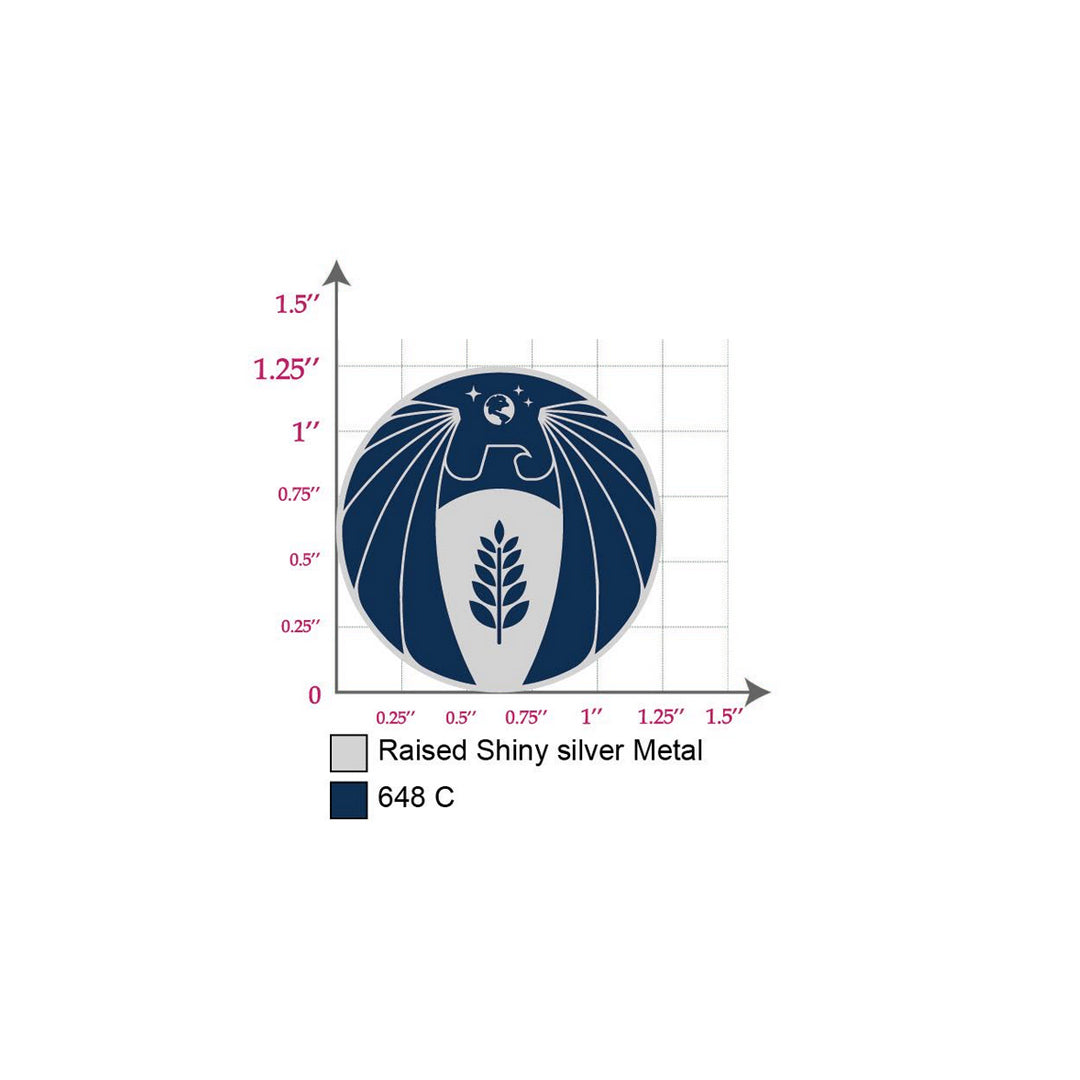 Apollo 11 Crest Pin – 2046 Print Shop