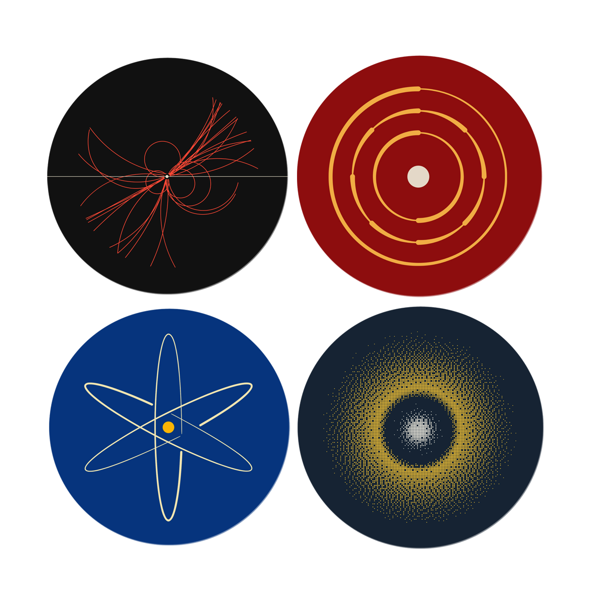 Sticker Set - Atomic – 2046 Print Shop