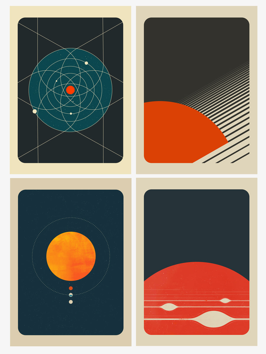 Postcards - Space – 2046 Print Shop
